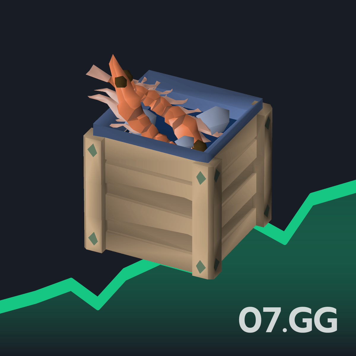 Fish crate (giant krill) - Live OSRS GE Price