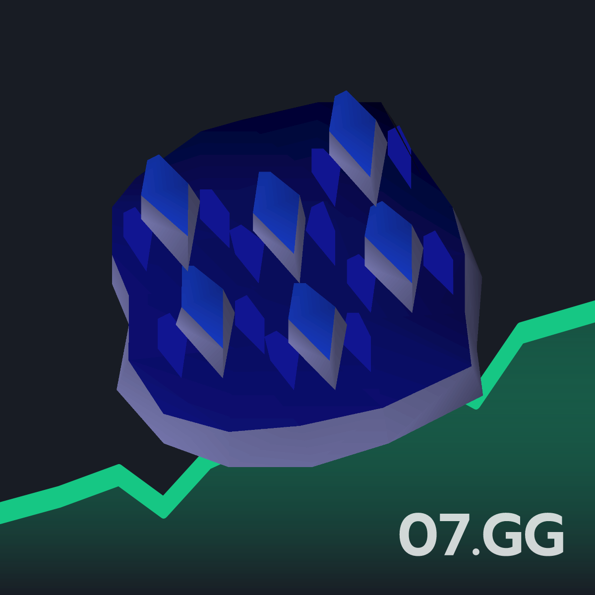 Scaly blue dragonhide - Live OSRS GE Price