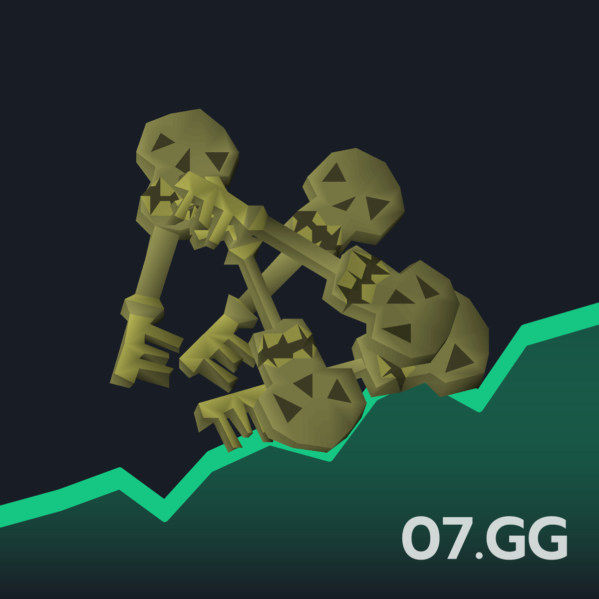 Zombie pirate key - Live OSRS GE Price